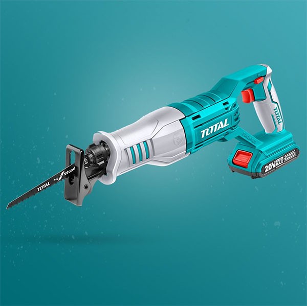 Lithium-Ion reciprocating saw (with Battery & Charger) 20V TOTAL ...