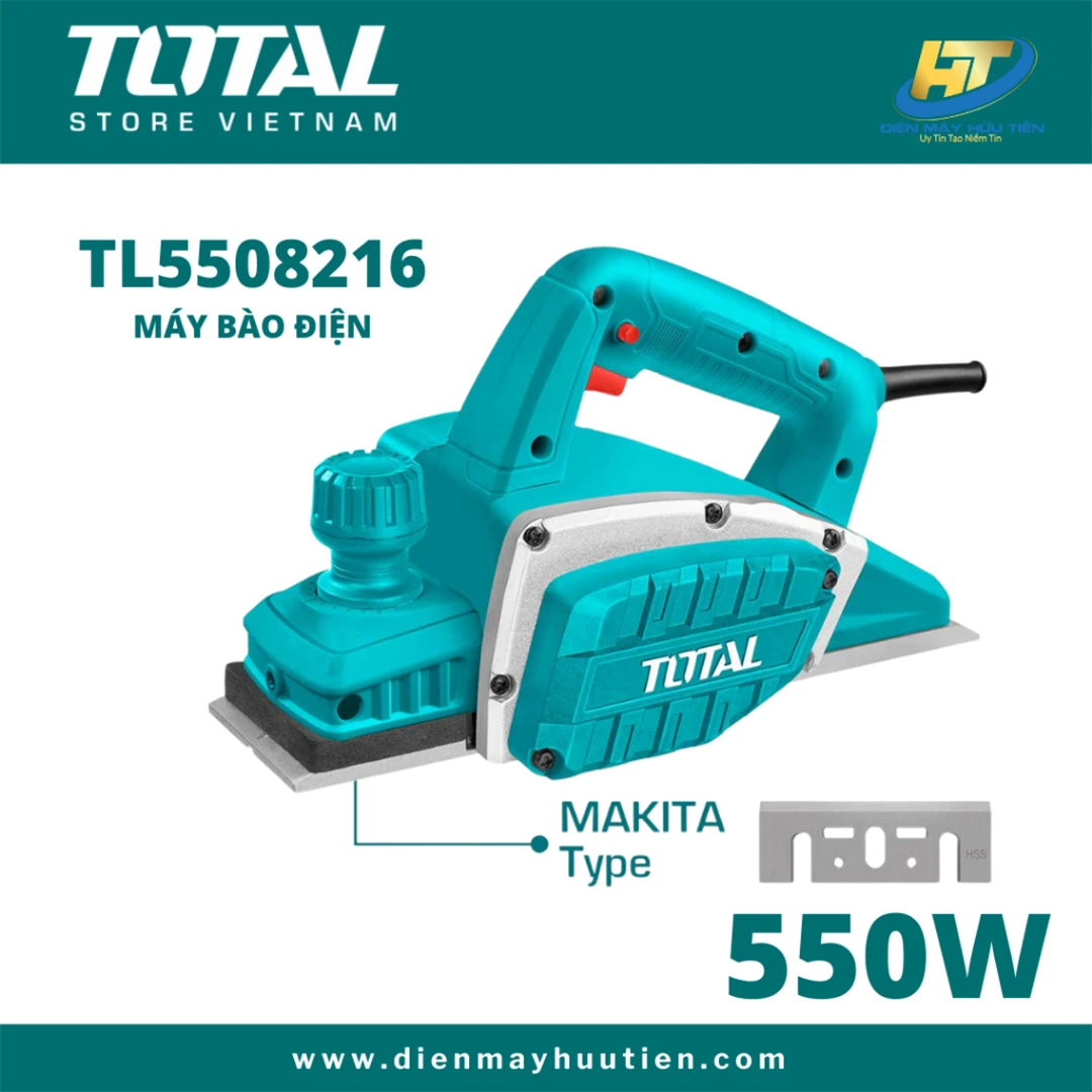 Electric planer 550W Total – TL5508216 – Tools3m.com