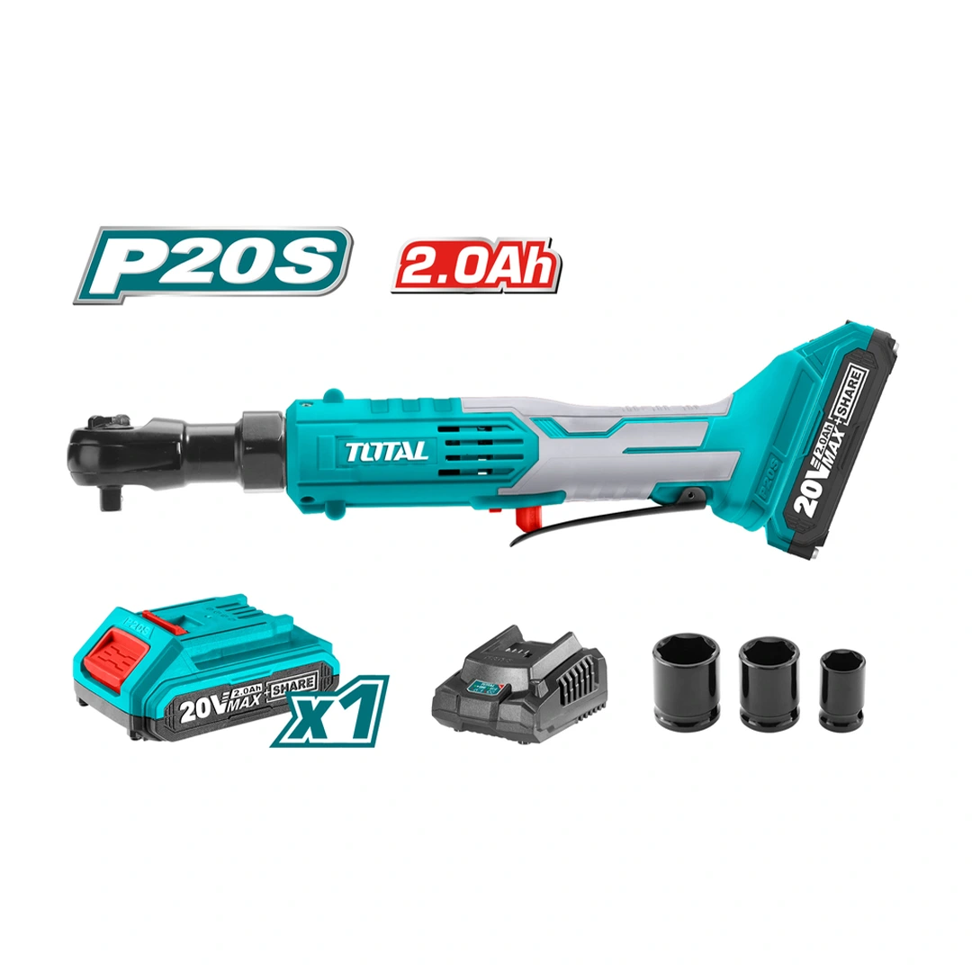 20V Lithium-Ion drive ratchet TOTAL – TDRLI2060151 – Tools3m.com
