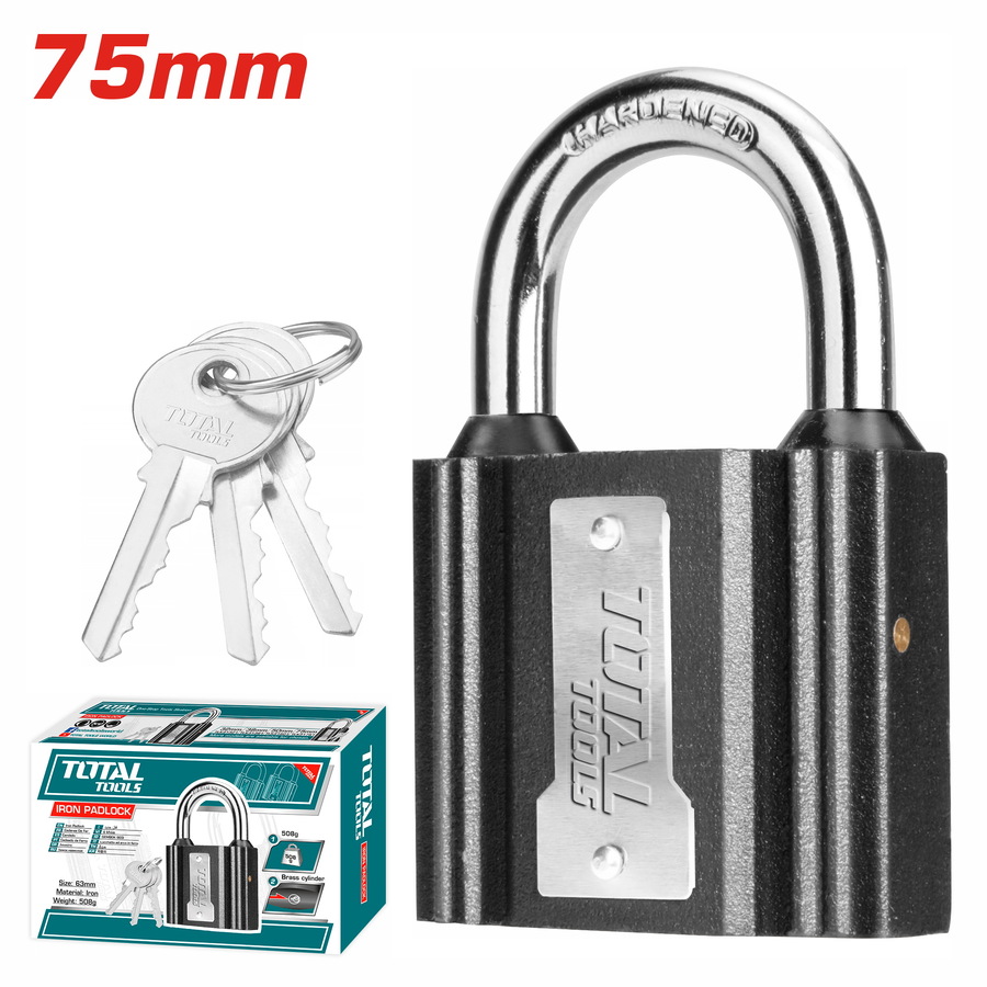 75Mm Iron Padlock Total – Tlk31751 – Tools3m.com