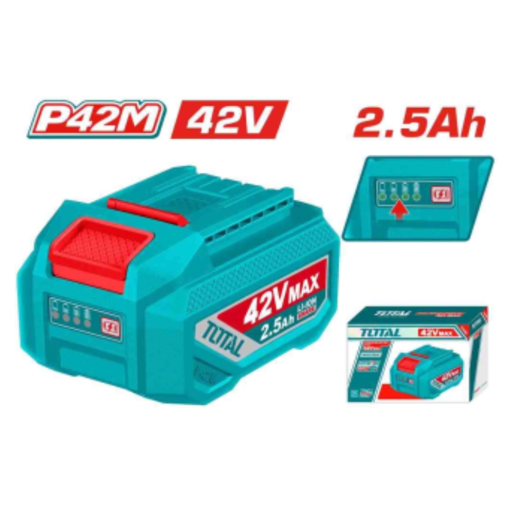 Lithium-Ion Battery Pack (42V) 2.5Ah Total – Tfbli42251 – Tools3m.com